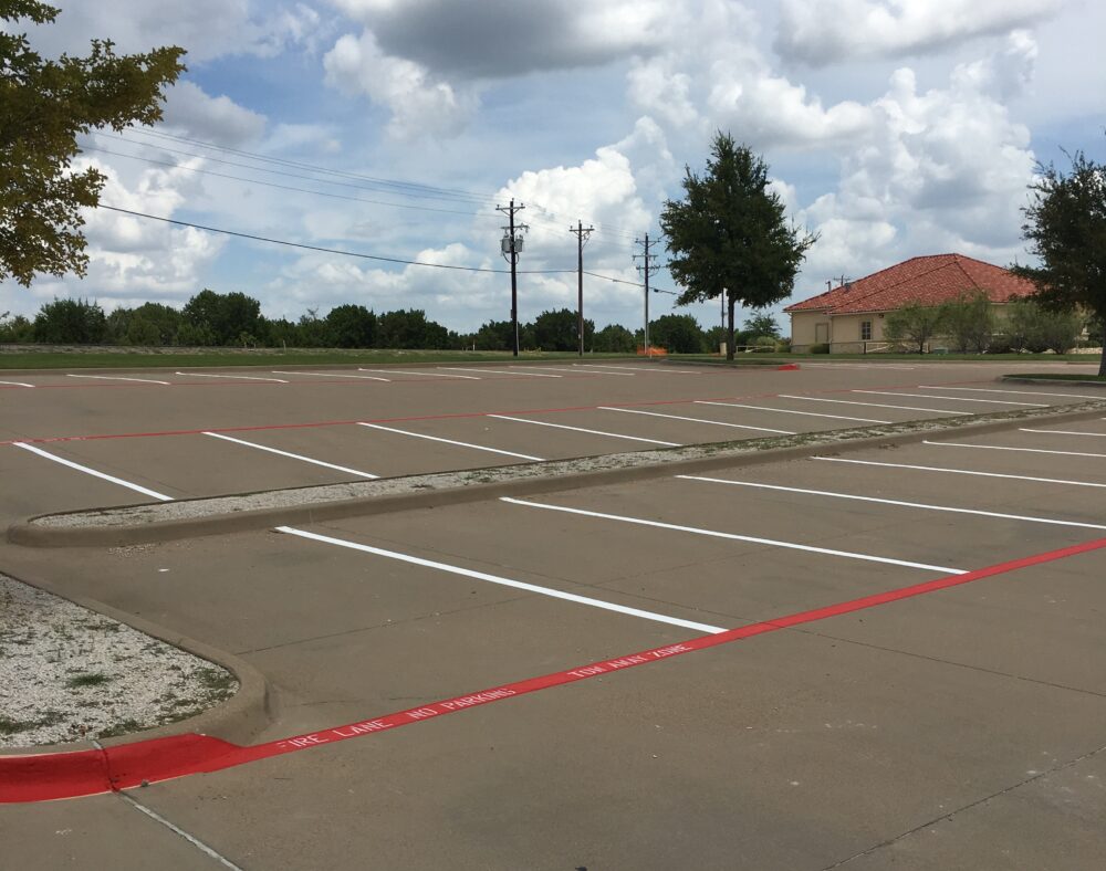 DIY vs. Professional Striping | Alliance Striping Services