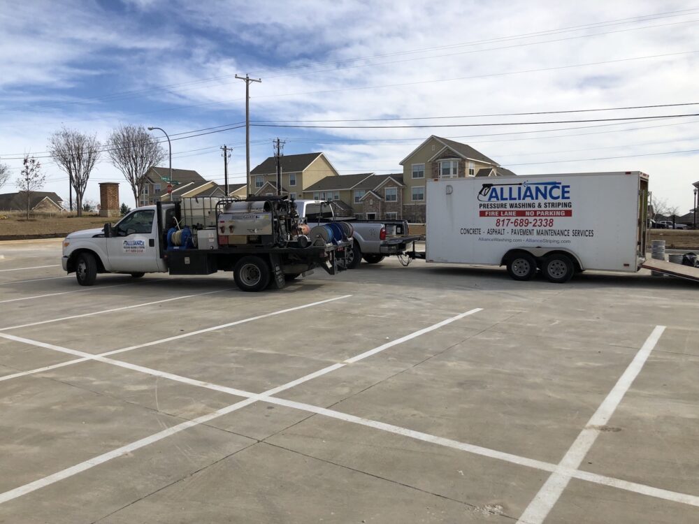 Parking Lot Striping for Multi-Unit Properties